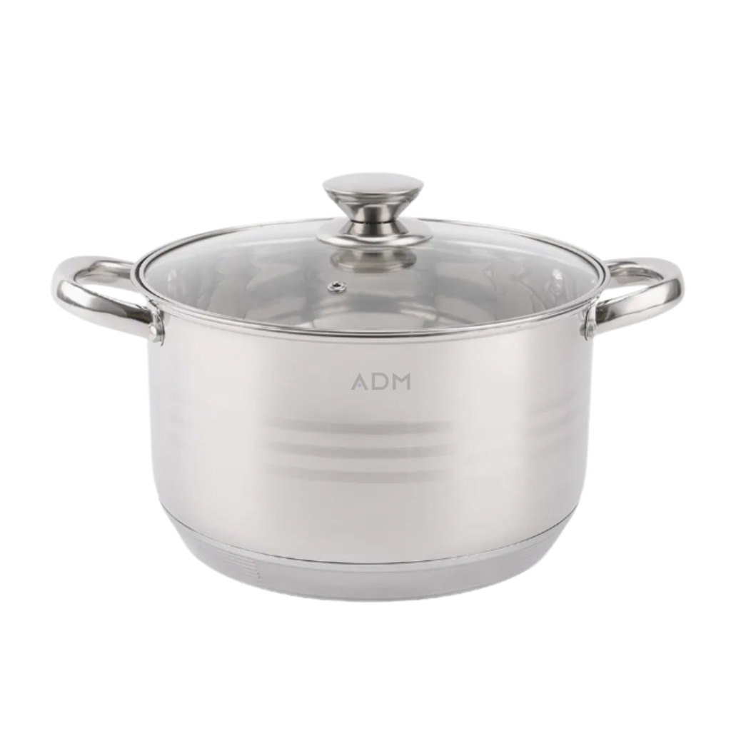 ADM Stainless Cookware Set – Durable, Elegant, and Versatile
