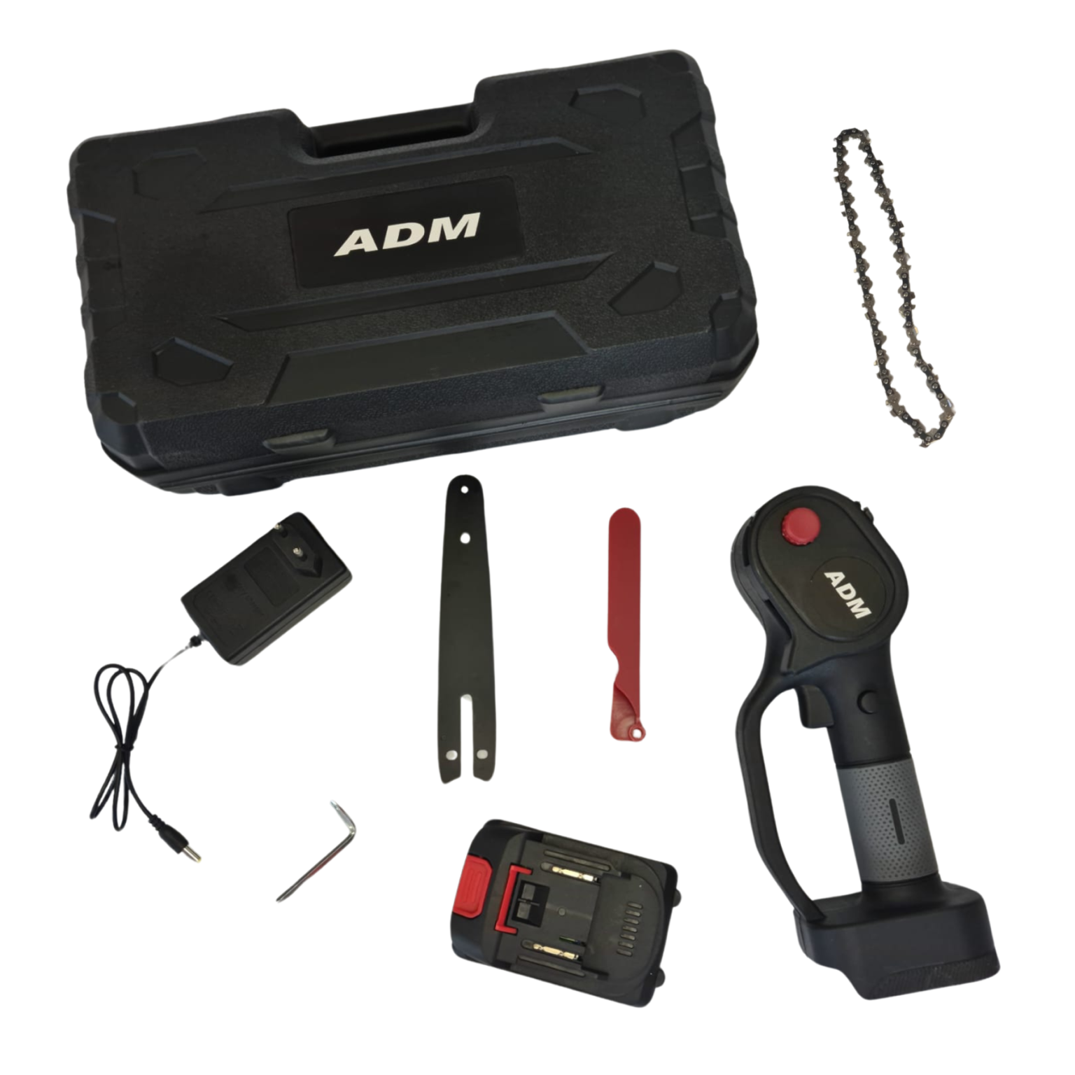 ADM Mini Chainsaw with Detachable Battery, SKU: 527 - Trade.Adamanta.eu