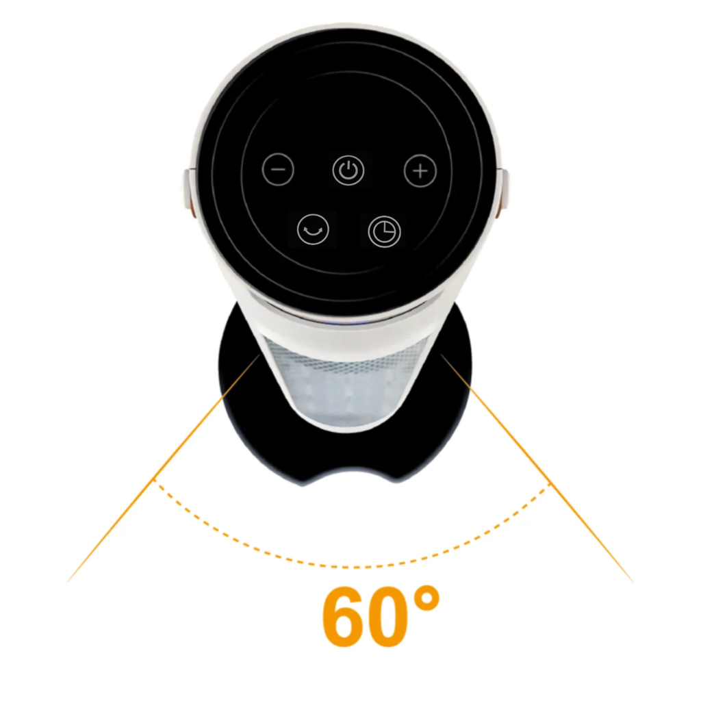 ADM FAN HEATER 1500W WITH DIGITAL DISPLAY