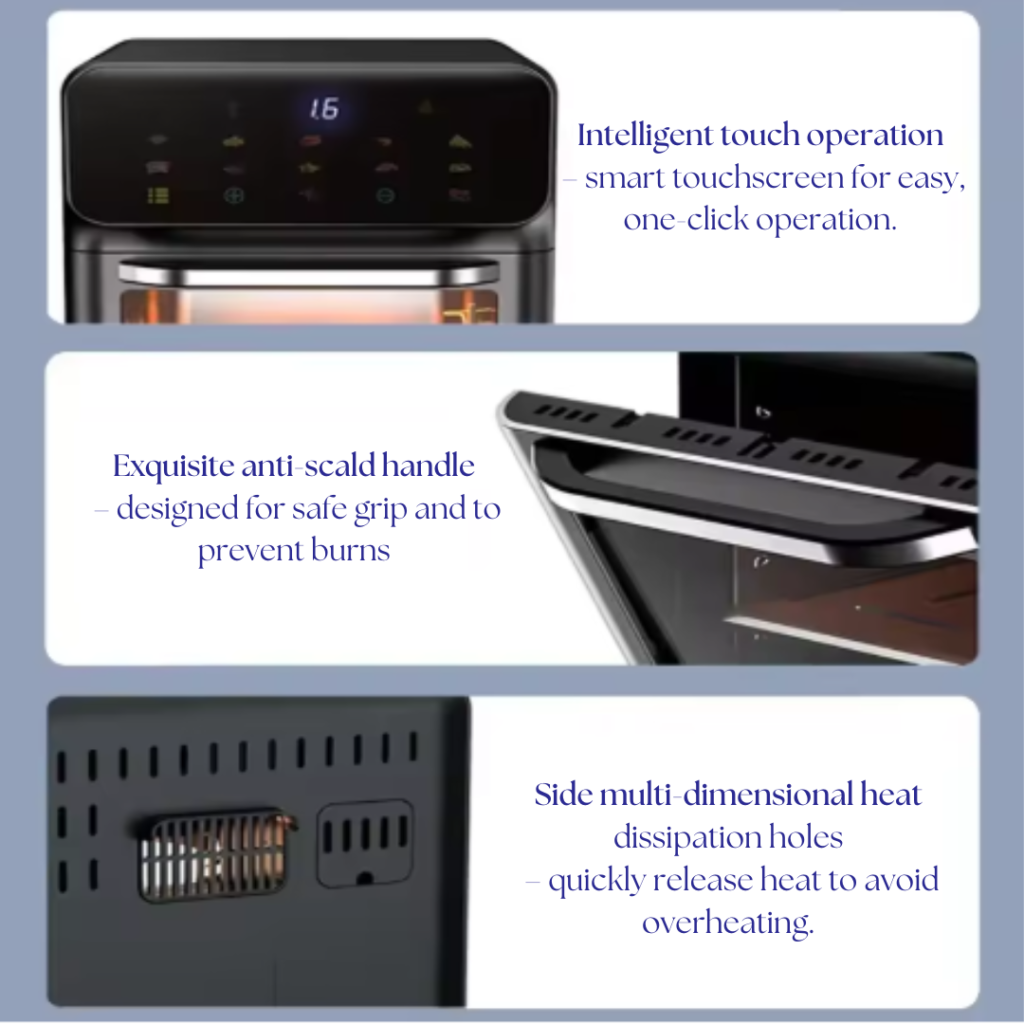 ADM Electric oven with touch screen 1350W, SKU: 2121