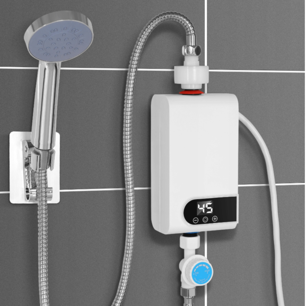 3500W Instant Tankless Water Heater | Digital Display | Fast Heating