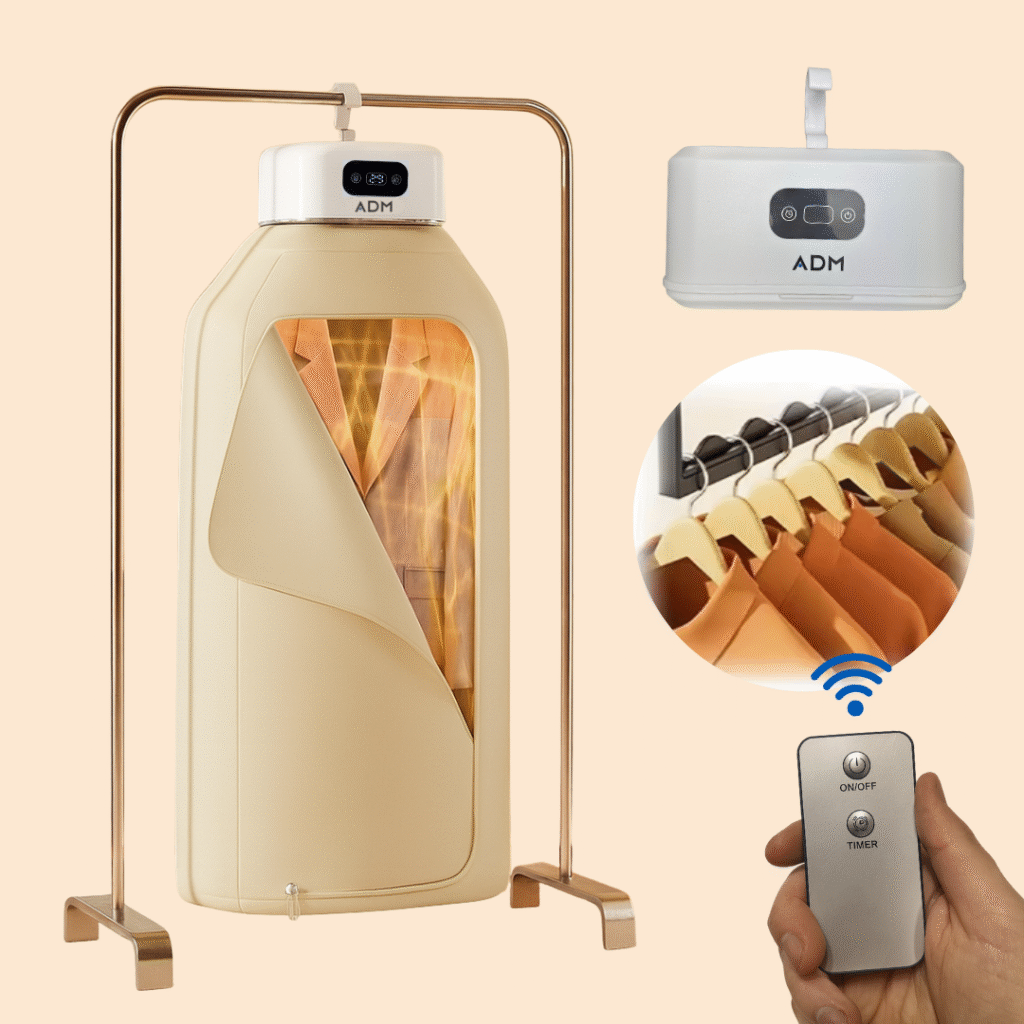ADM Folding Clothes Dryer & Garment Steamer, SKU: 7064 - Trade.Adamanta.eu