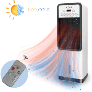 ADM portable air conditioner with heat & humidifier